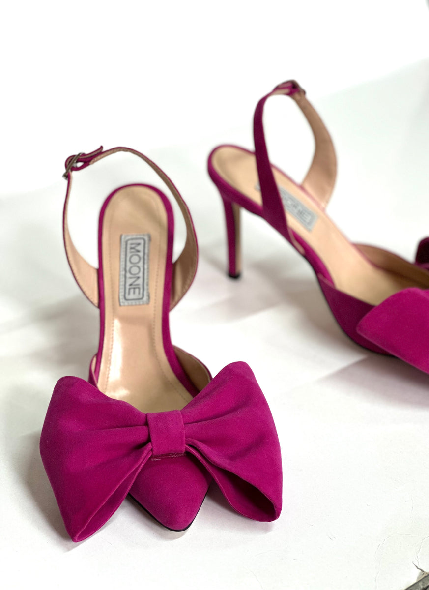 Pantofi cu funda DIANA cu talpa spuma memorie si toc cui – Moone Shoes